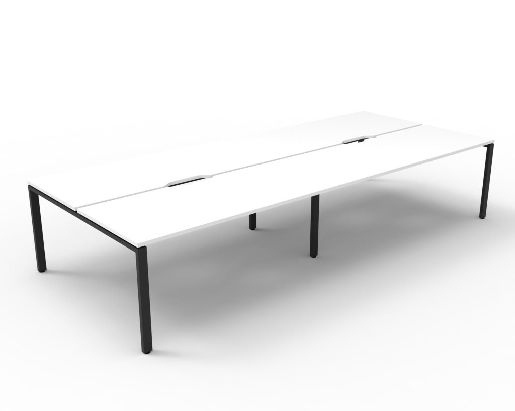 Infinity Back to Back Profile Leg Workstation | Rapidline