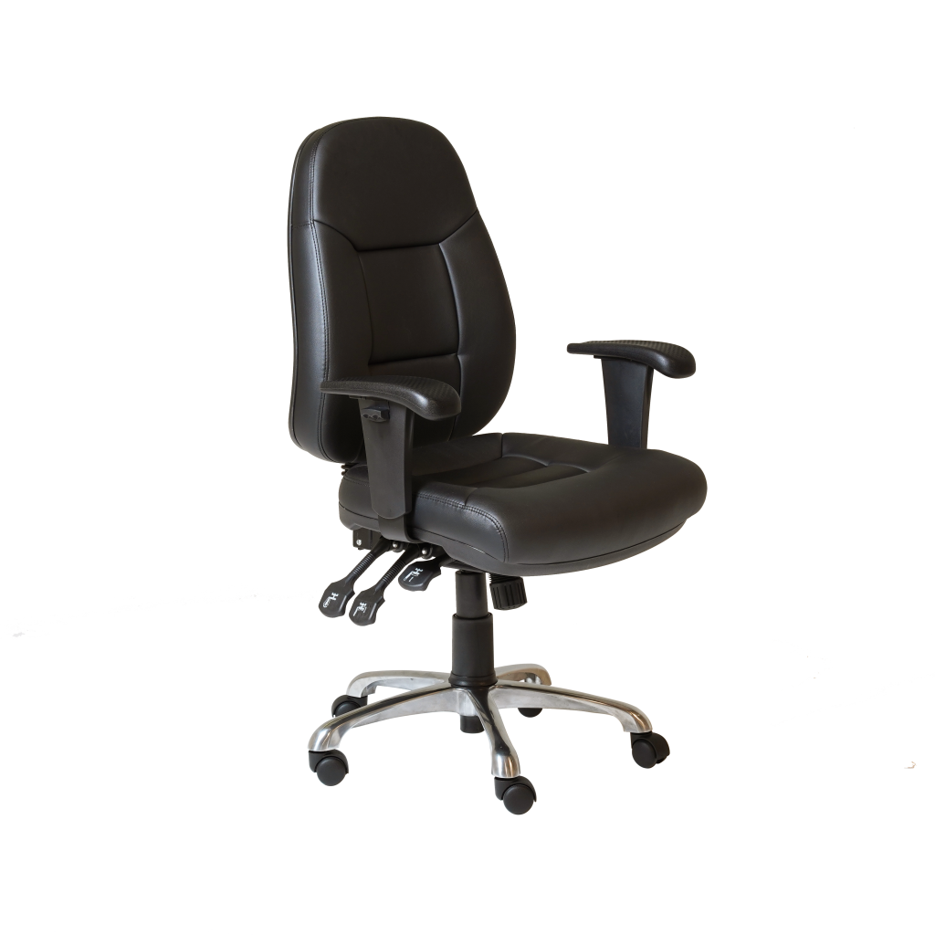 PU300 High Back PU Chair | Rapidline